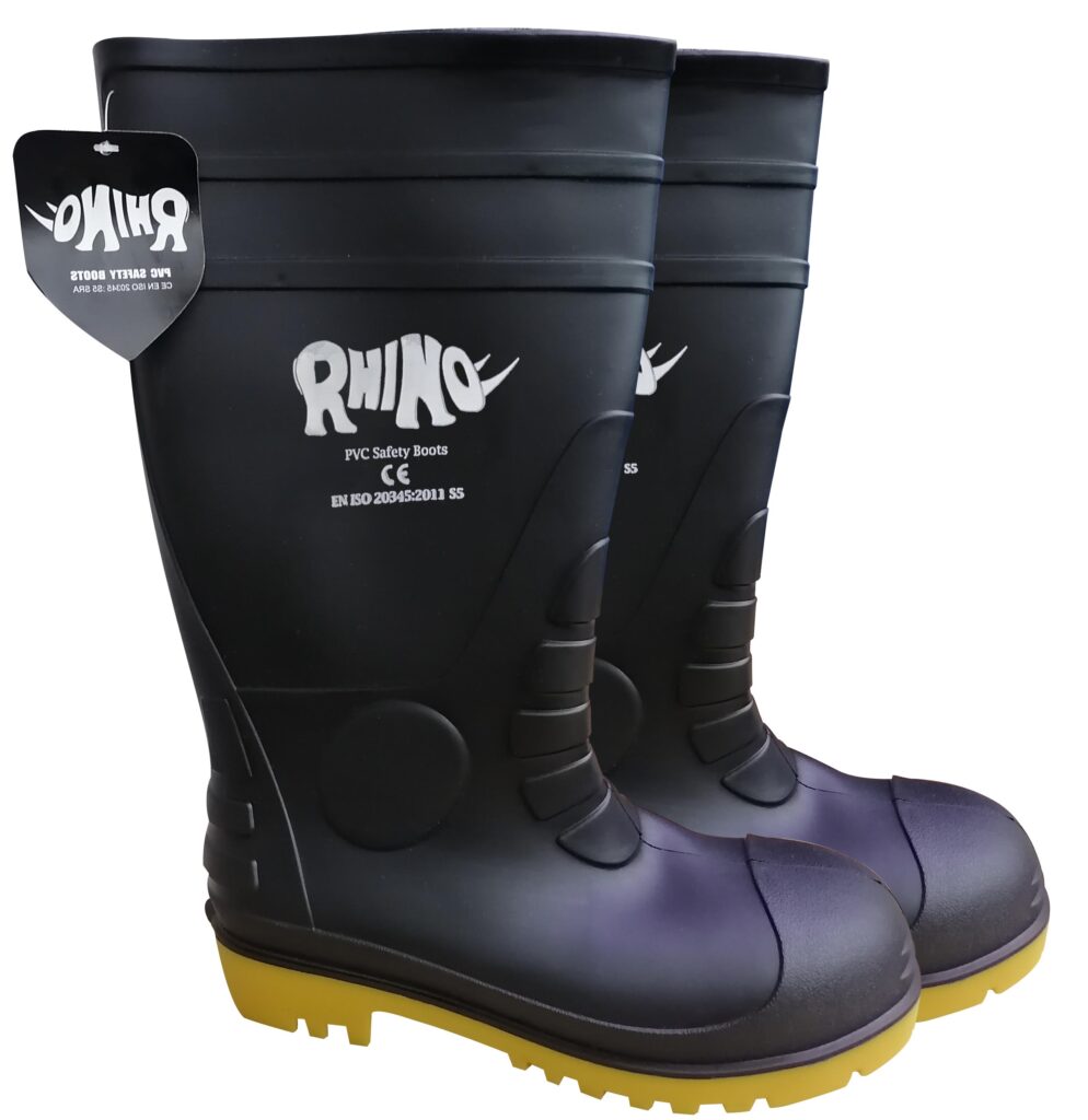 RUBBER BOOTS, RHINO, W/ STEEL TOE – Top Rigid Online Shop
